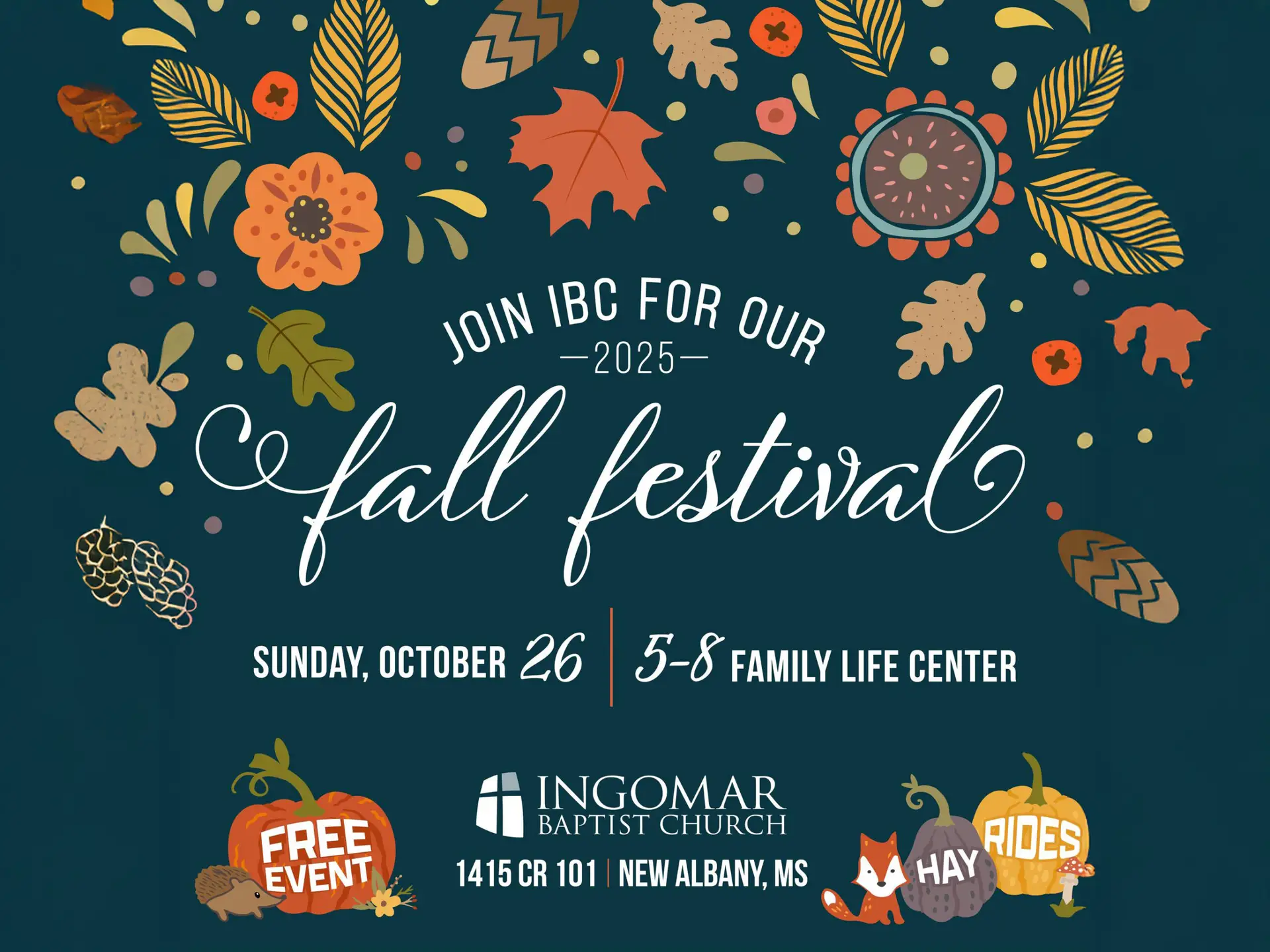 Fall Festival at Ingomar: Food, Fun, and Fellowship | Ingomar Baptist ...